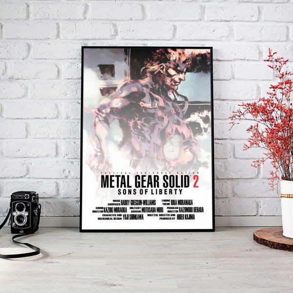 Metal Gear Solid - Etsy