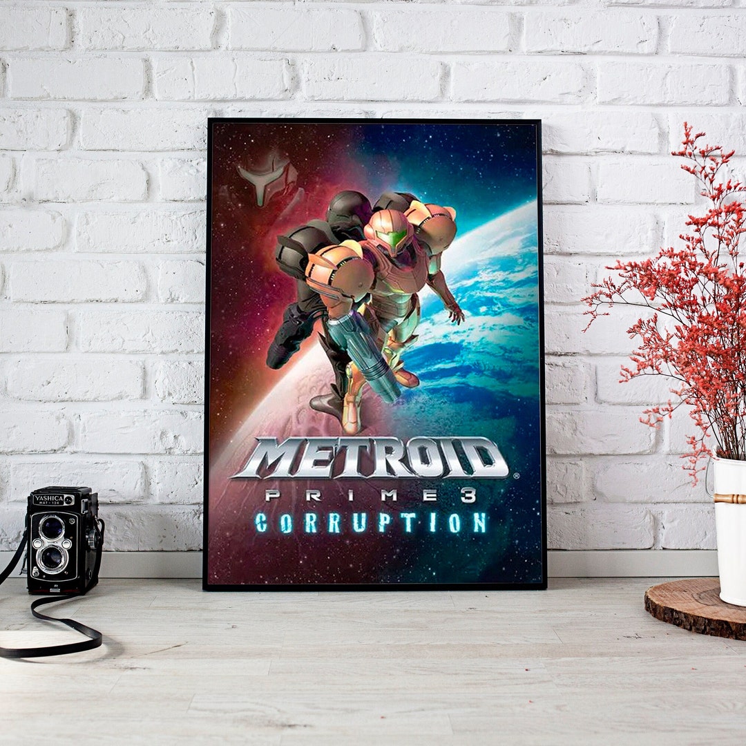 Metroid Poster Metroid Prime Poster Metroid Art Metroid - Etsy