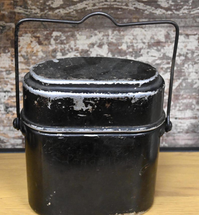 Swiss Army Aluminum Mess Kit: Vintage Military Cookware - Etsy
