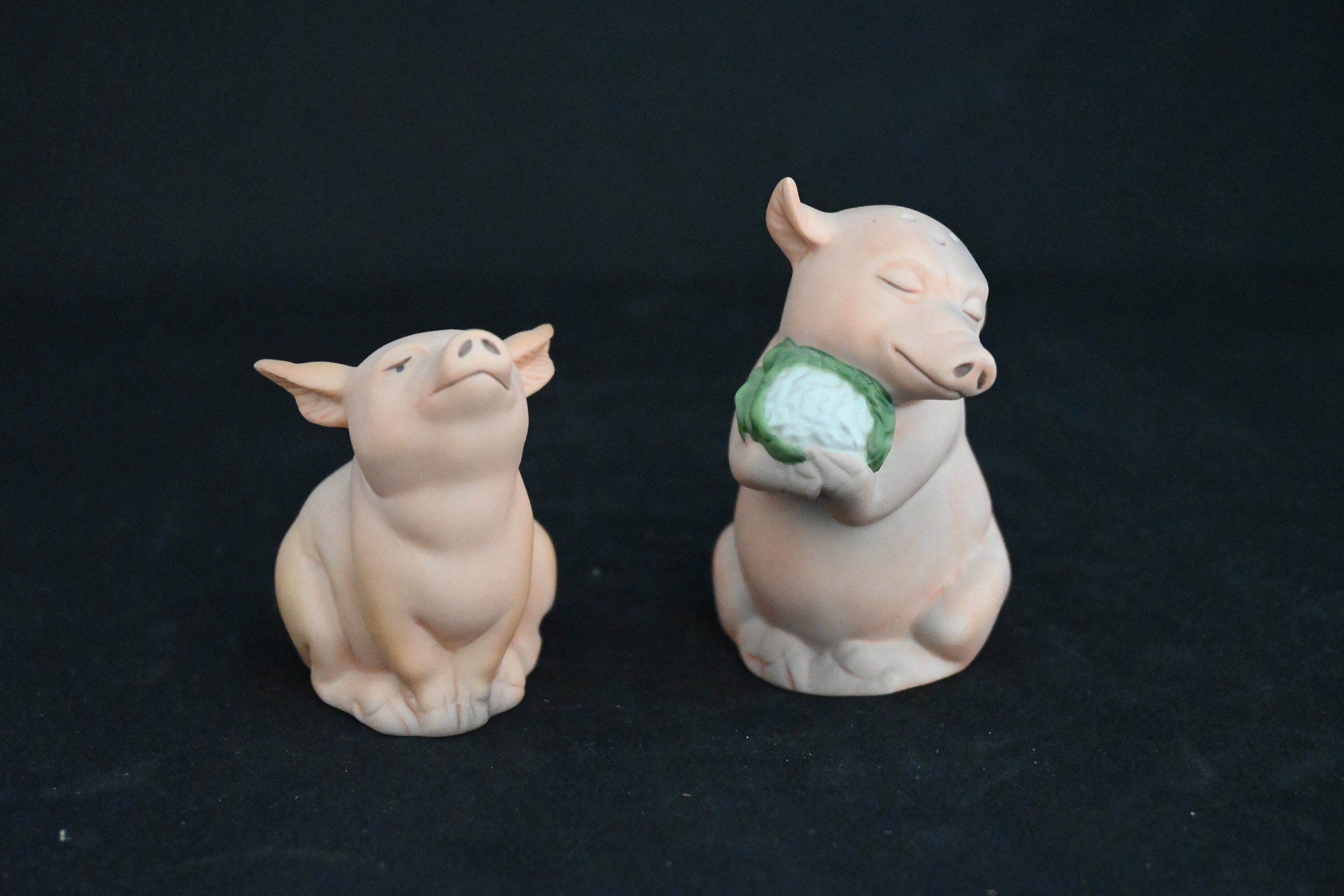 Vintage Franklin Mint Pig Salt and Pepper Shakers: Noah's Ark Kitchen ...