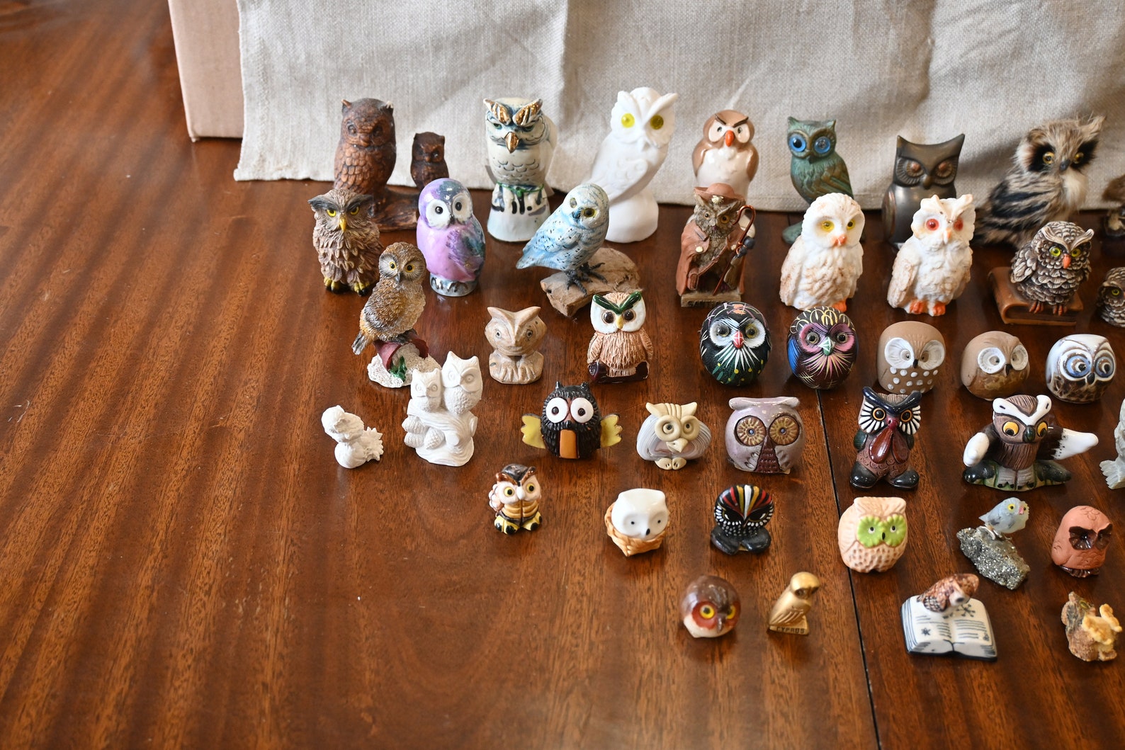 Vintage a Very Beautiful Collection of 75 Miniature Owls. - Etsy