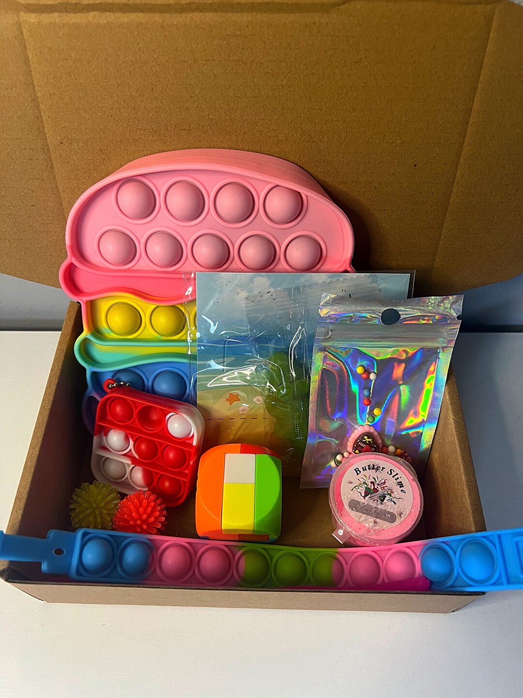 The Mystery Fidget Boxmystery Boxstimming Toyssensory Toyspop It Boards ...