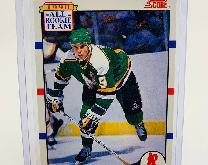 Mike Modano 1990 Score All Rookie Team Hockey Card 327 - Etsy