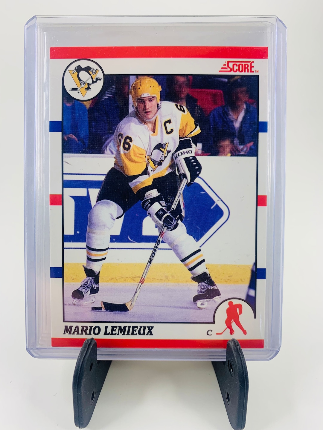 Mario Lemieux 1990 Score Hockey Card 2 - Etsy