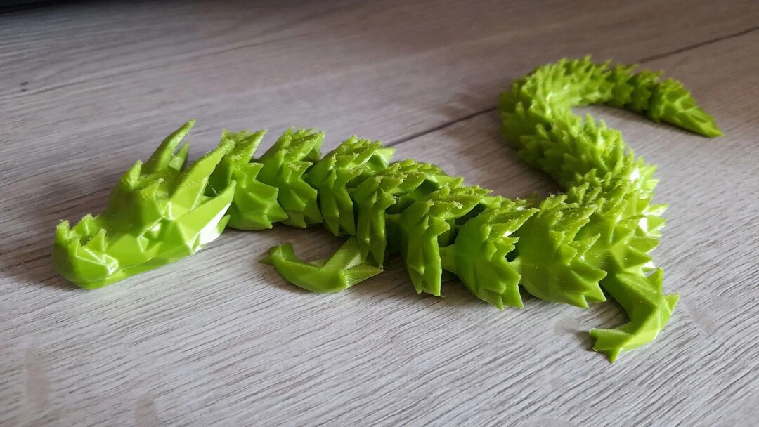 Articulated Poly Dragon - Digital Files - COMMERCIAL USE - Etsy