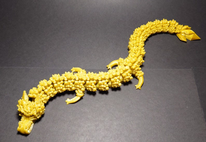 Articulated Crystal Dragon - Digital Files - PERSONAL USE ONLY - Etsy