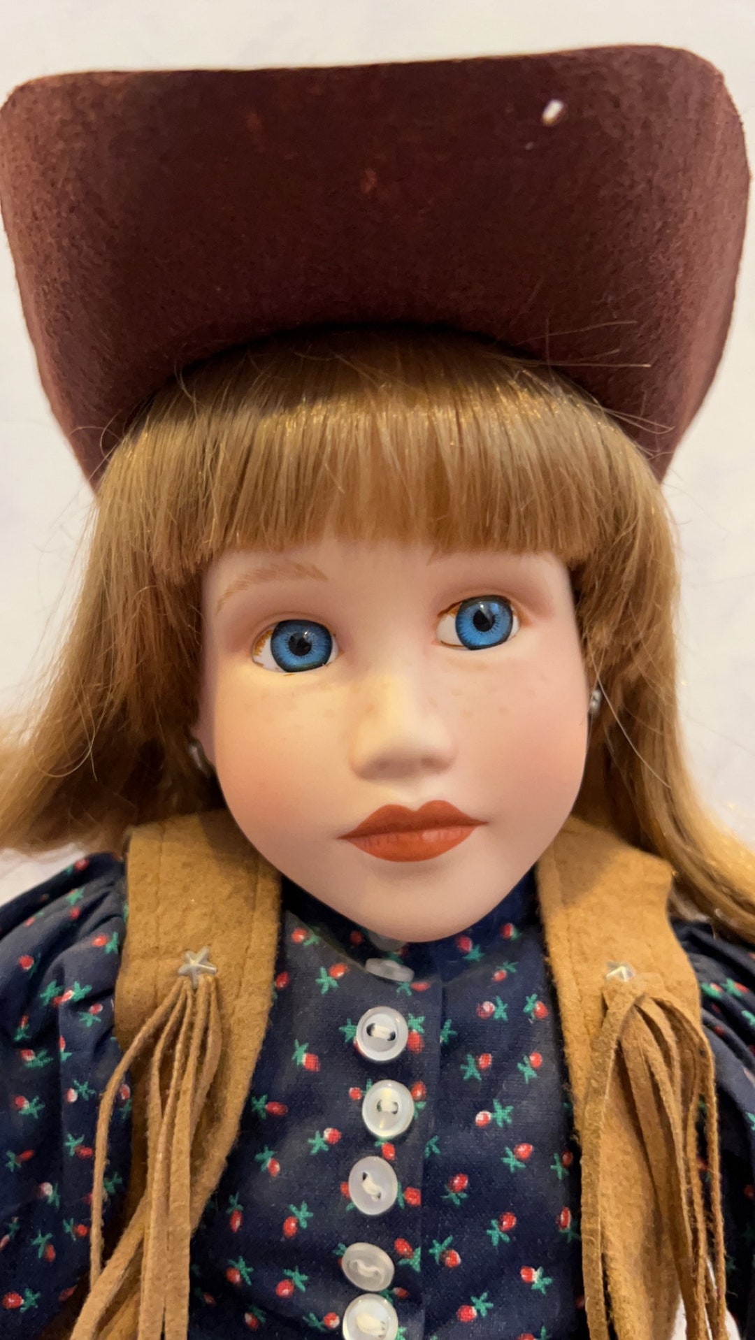 Cordelia Vintage Southern Spirit Porcelain Doll - Etsy