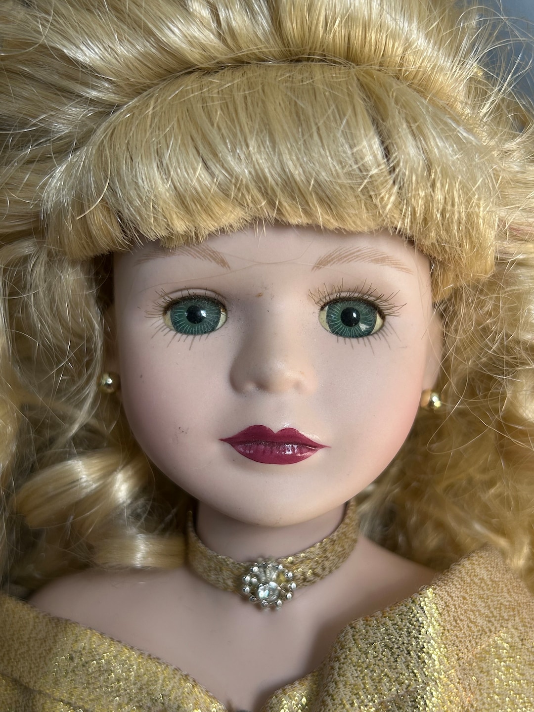 Ruby Vintage Dancer Spirit Porcelain Doll - Etsy