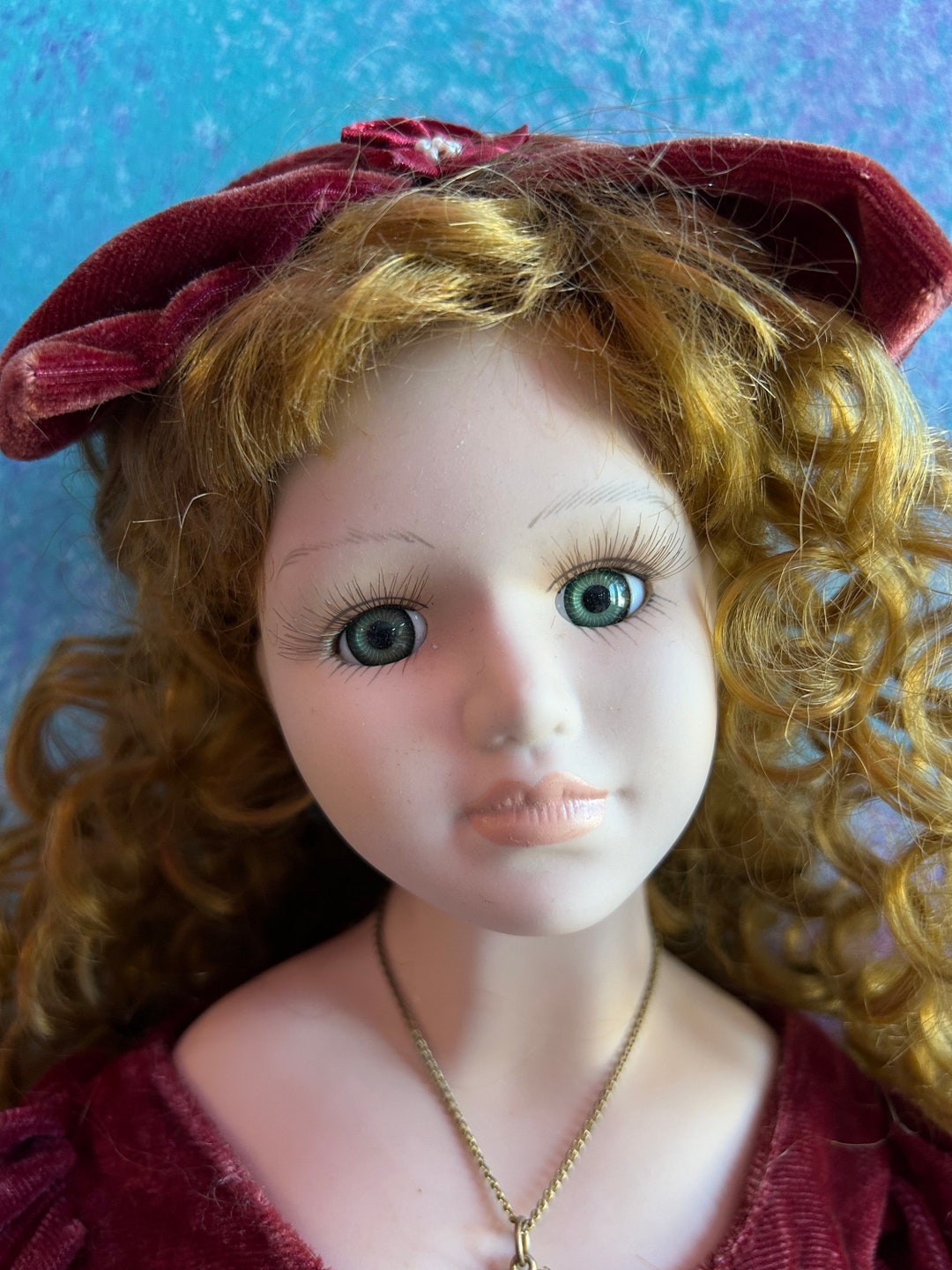 Desiree Vintage Big Spirit Porcelain Doll - Etsy