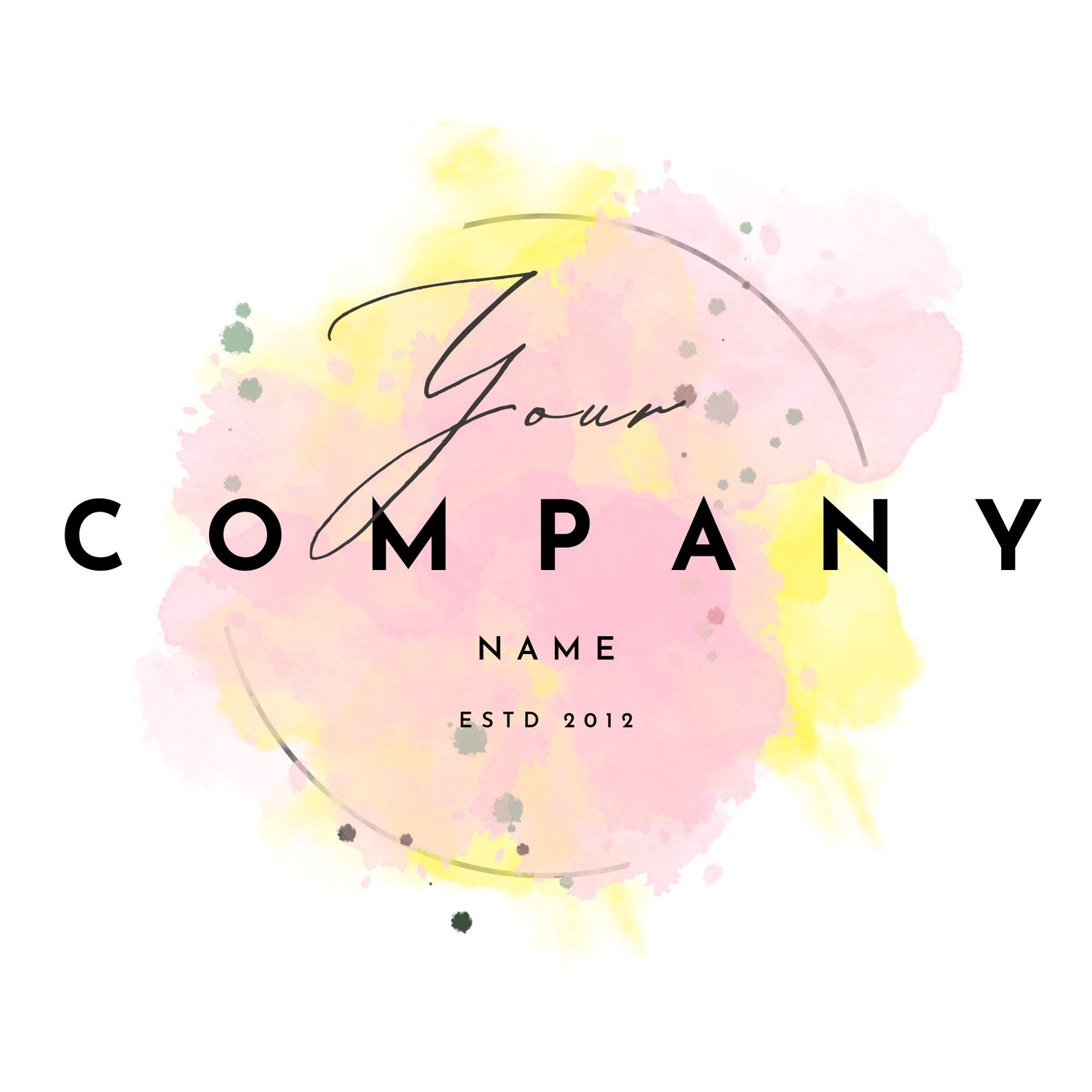 Huge X 8 Professional Logo Canva Template Bundle for Small - Etsy