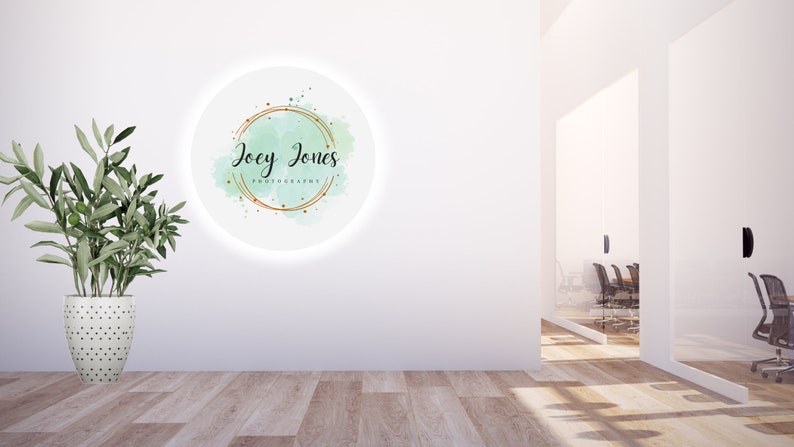 Custom Minimalist Teams/zoom Background Digital Canva - Etsy