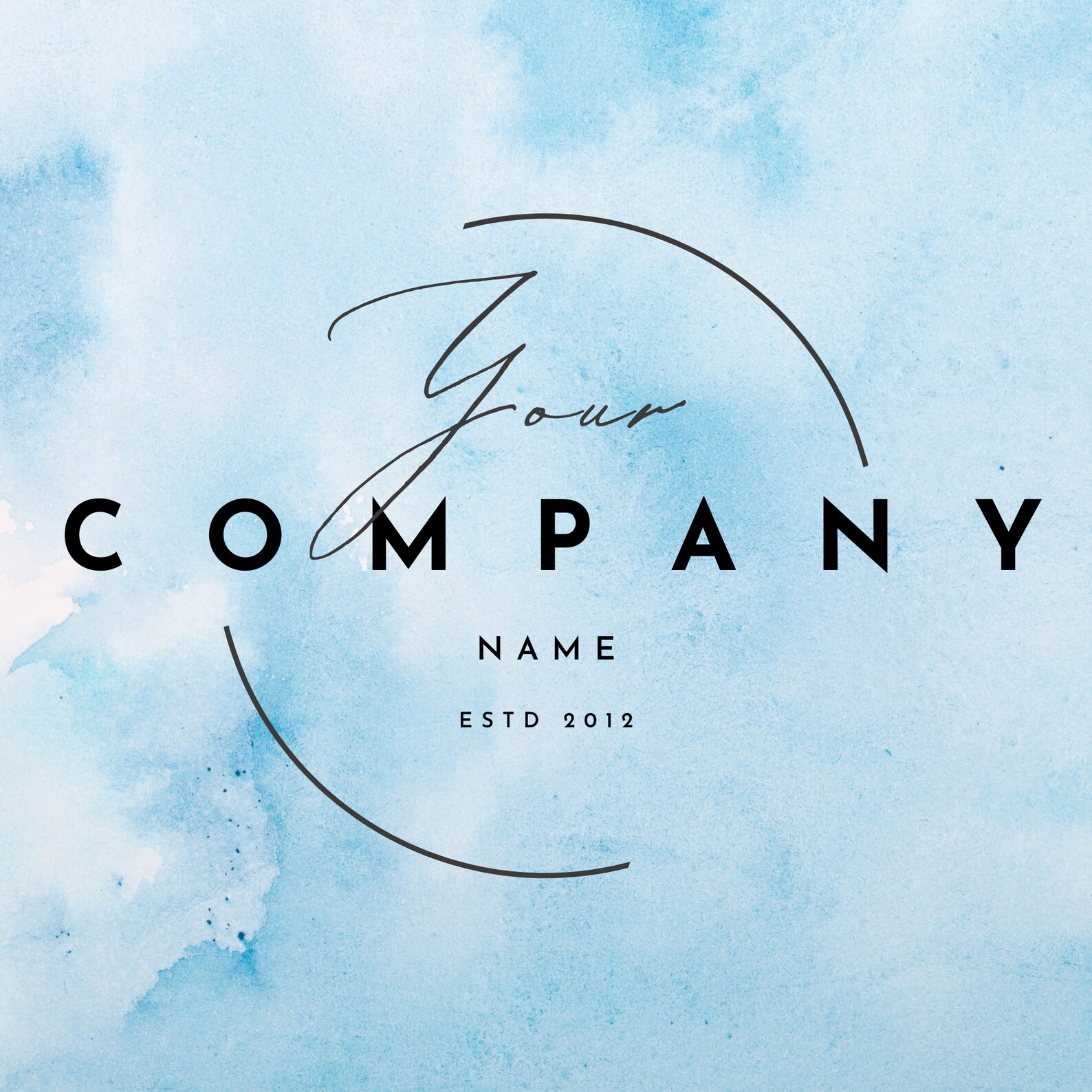 Huge X 8 Professional Logo Canva Template Bundle for Small - Etsy