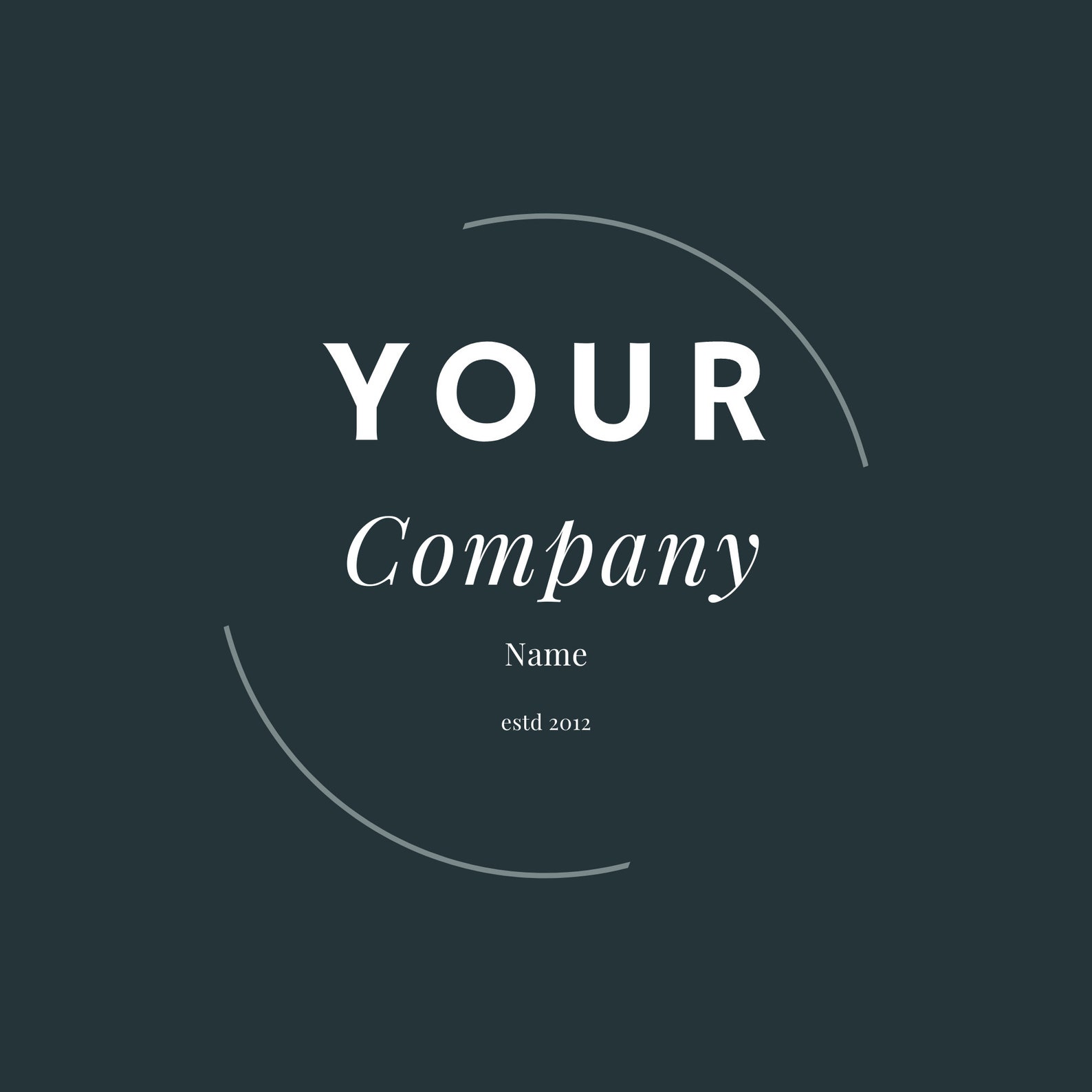 Huge X 8 Professional Logo Canva Template Bundle for Small - Etsy