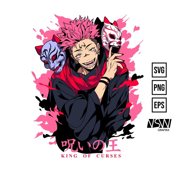 Sukuna Jjk Svg - Etsy Singapore