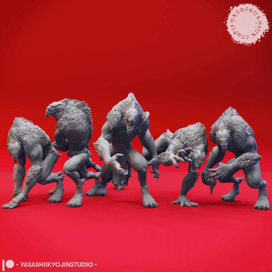 Quaggoth Warband - Bundle - 3D Printed Minis for Tabletop Gaming ...