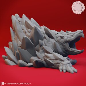 Elemental Earth 3D Printed Mini for Tabletop Gaming, Dungeons and Dragons, Pathfinder, Kings of ...