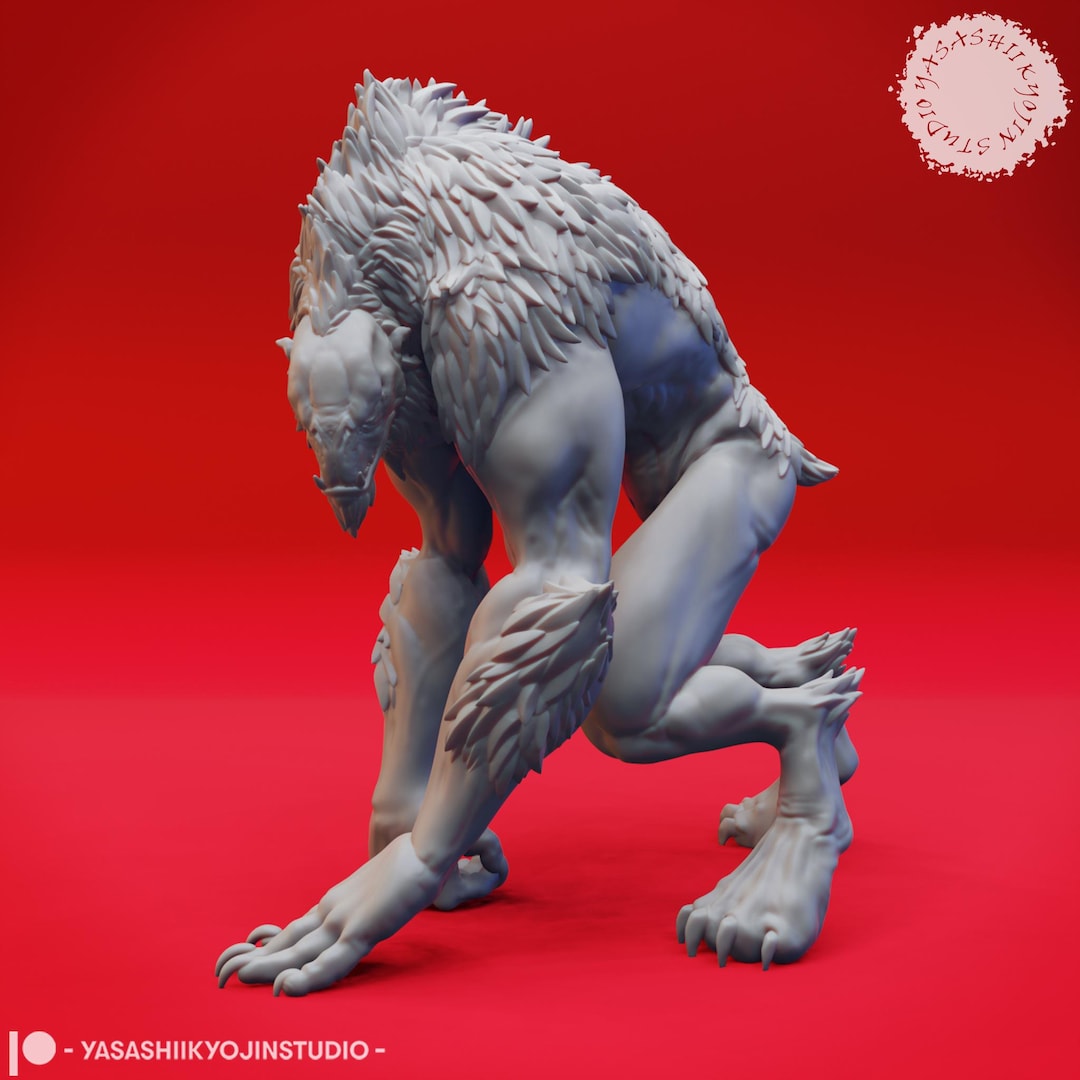 Quaggoth - Stalking - 3D Printed Mini for Tabletop Gaming, Dungeons and ...