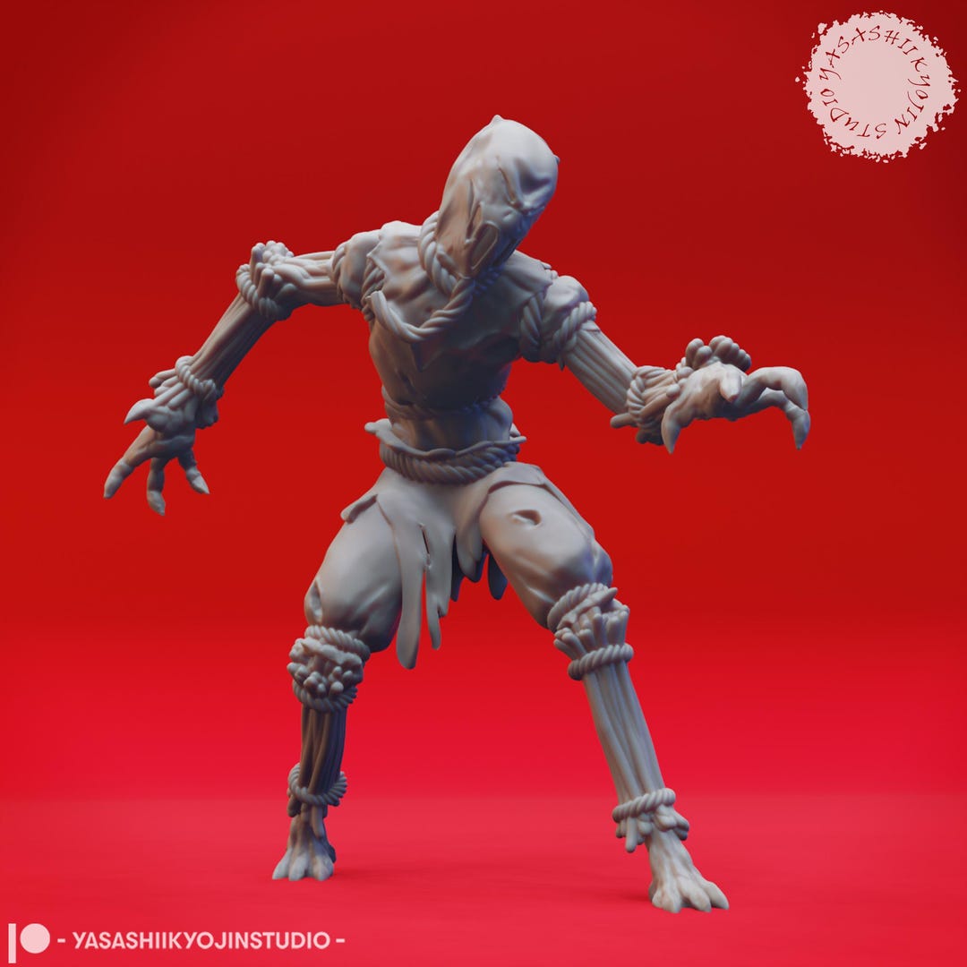 Scarecrow - Active - 3D Printed Minis for Tabletop Gaming, Dungeons and ...