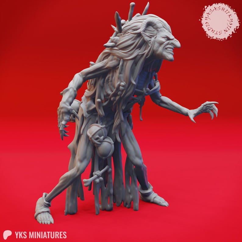 Night Hag - 3D Printed Mini for Tabletop Gaming, Dungeons and Dragons ...