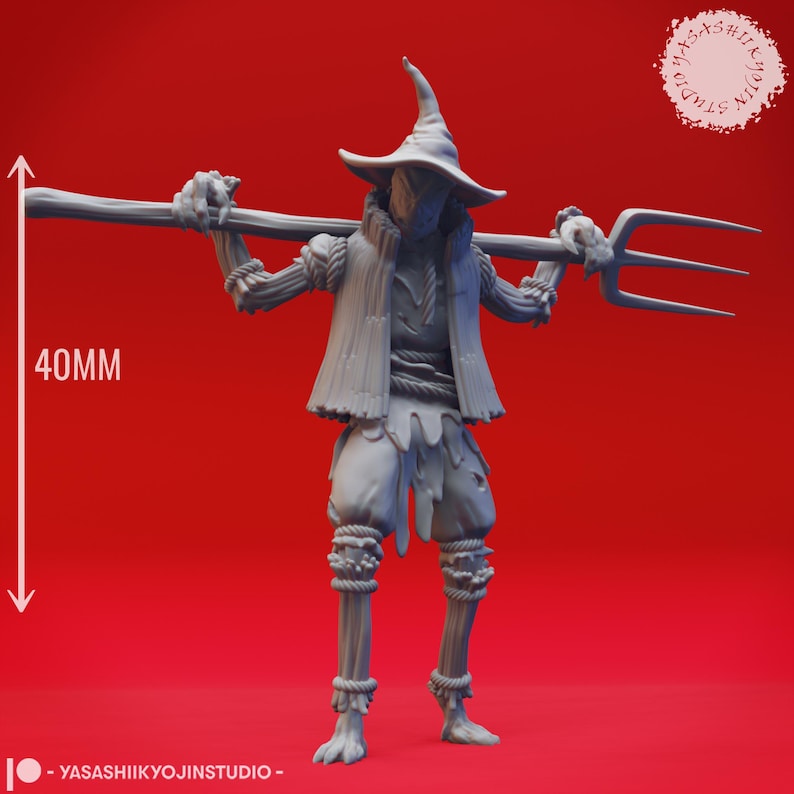 Scarecrow Horde - Bundle - 3D Printed Minis for Tabletop Gaming ...