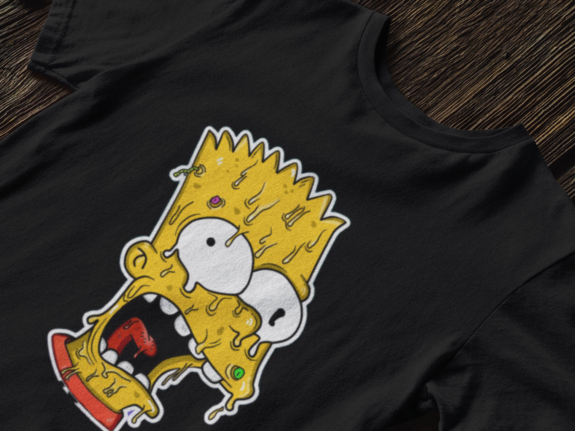 Bart Simpson Shirt Bart Simpson Custom Tee Simpsons Shirt - Etsy