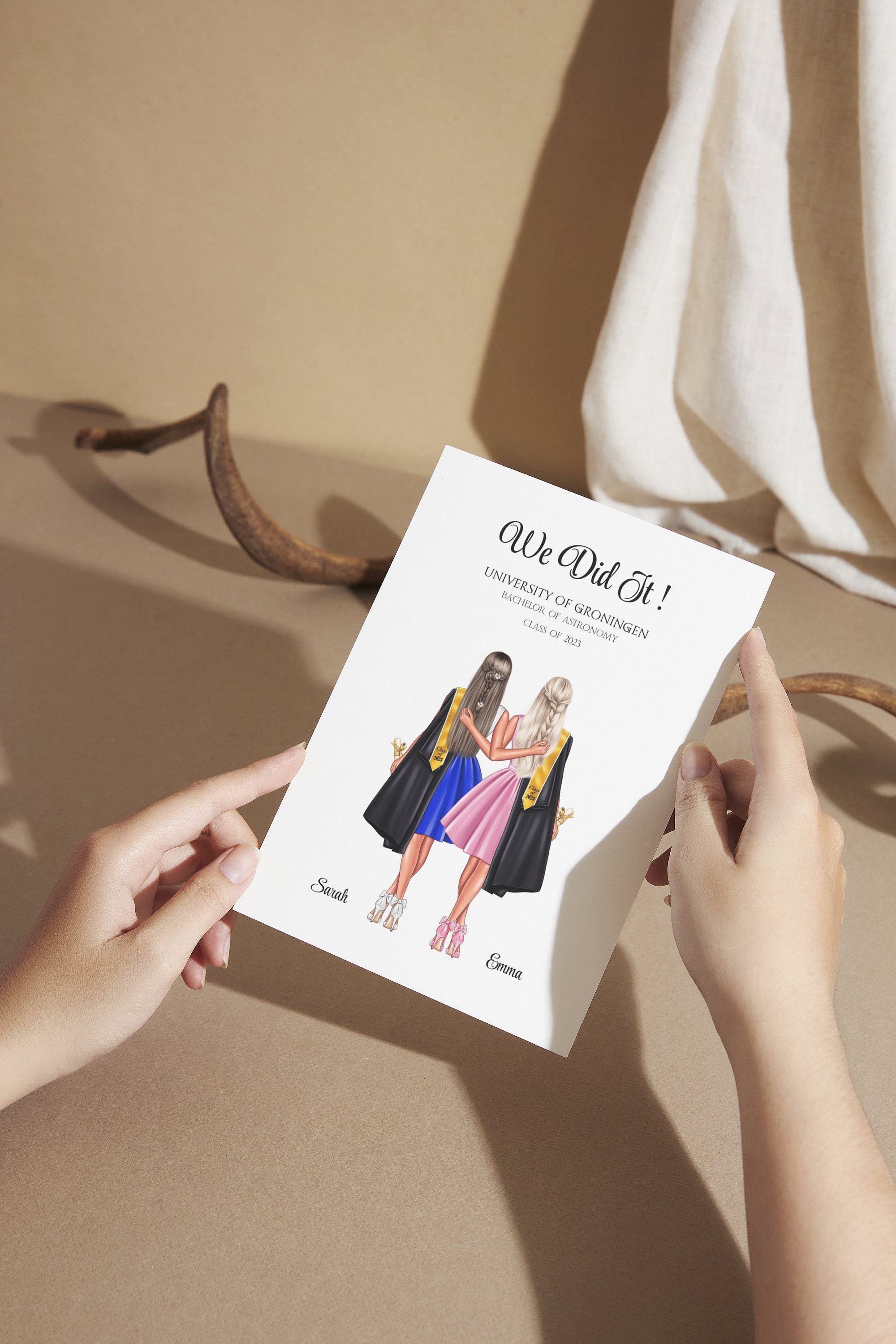 Best Friend Graduation Gift Personalized Graduation Gift for - Etsy