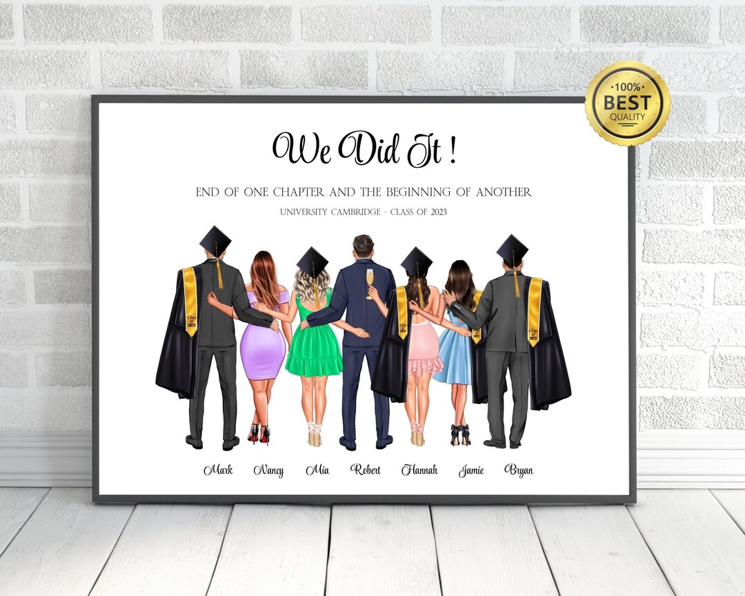 Graduation Gift for Friends - Friends Graduating Together Gifts ...