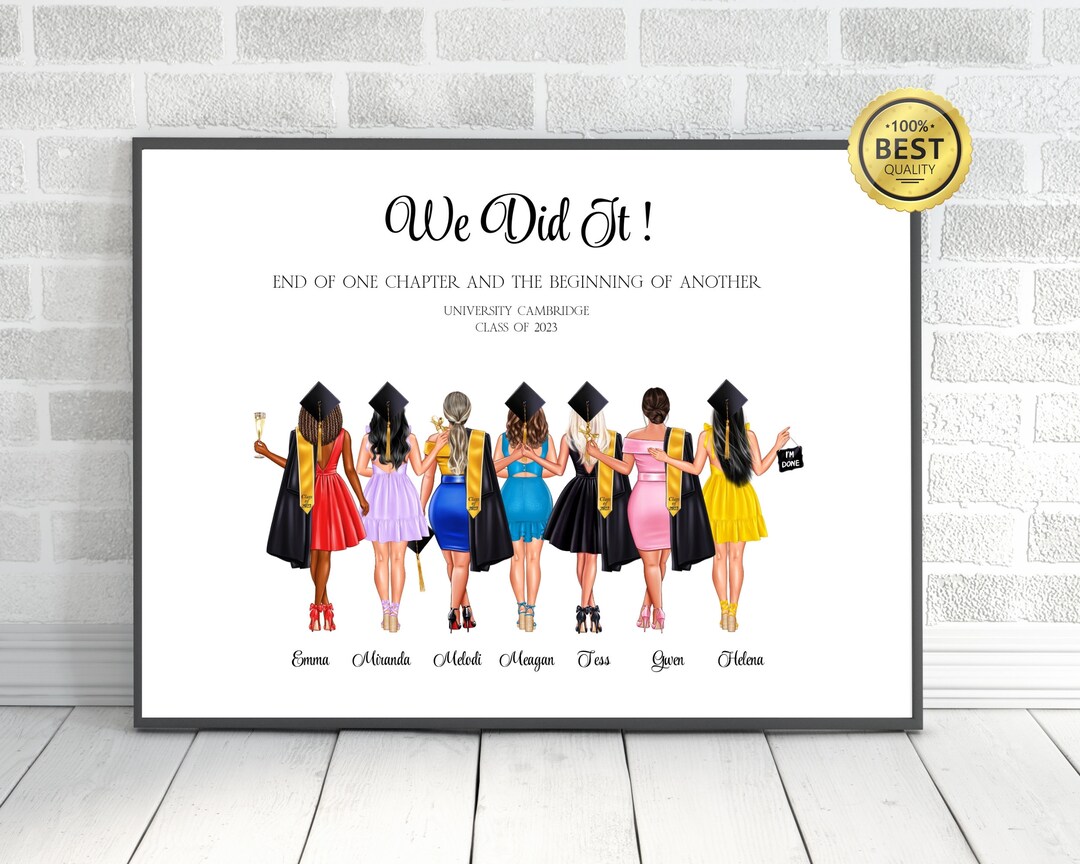 Graduation Gift for Friends, Friends Graduating Together Gifts ...