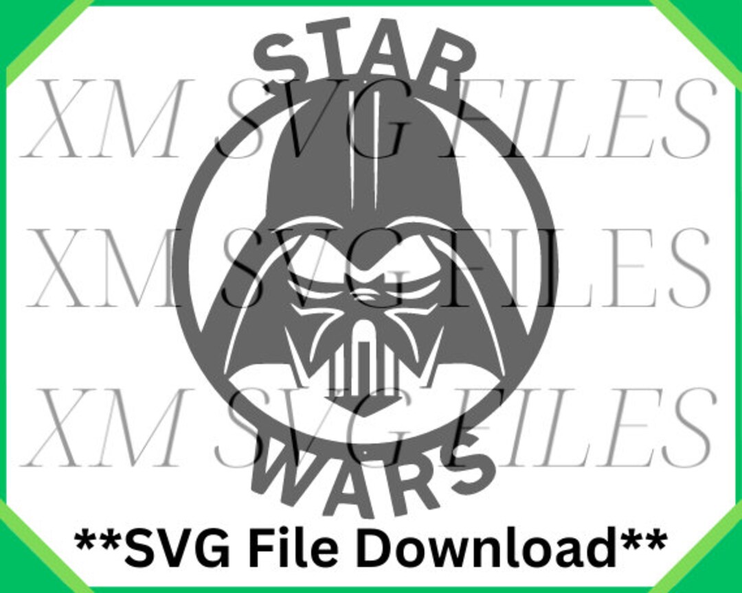 Star Wars SVG File, SVG Digital Download, Instant Download SVG File ...