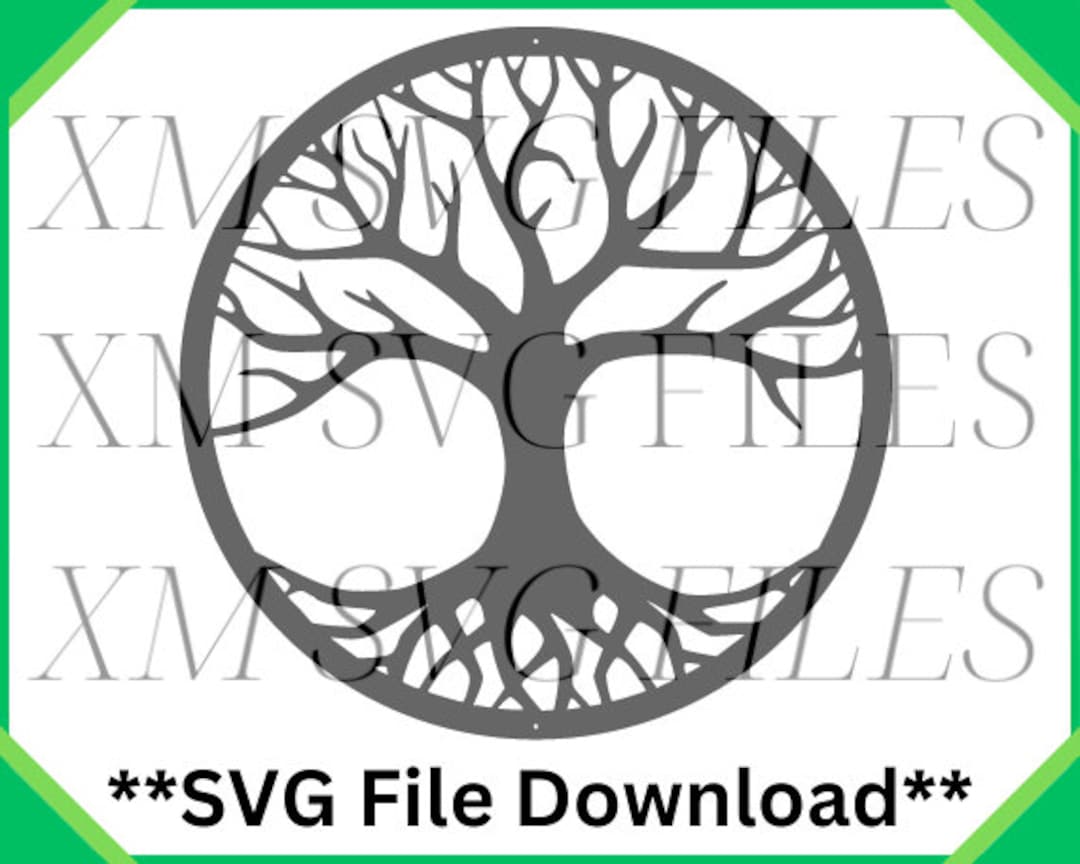 Tree of Life SVG File, SVG Digital Download, Instant Download SVG File ...