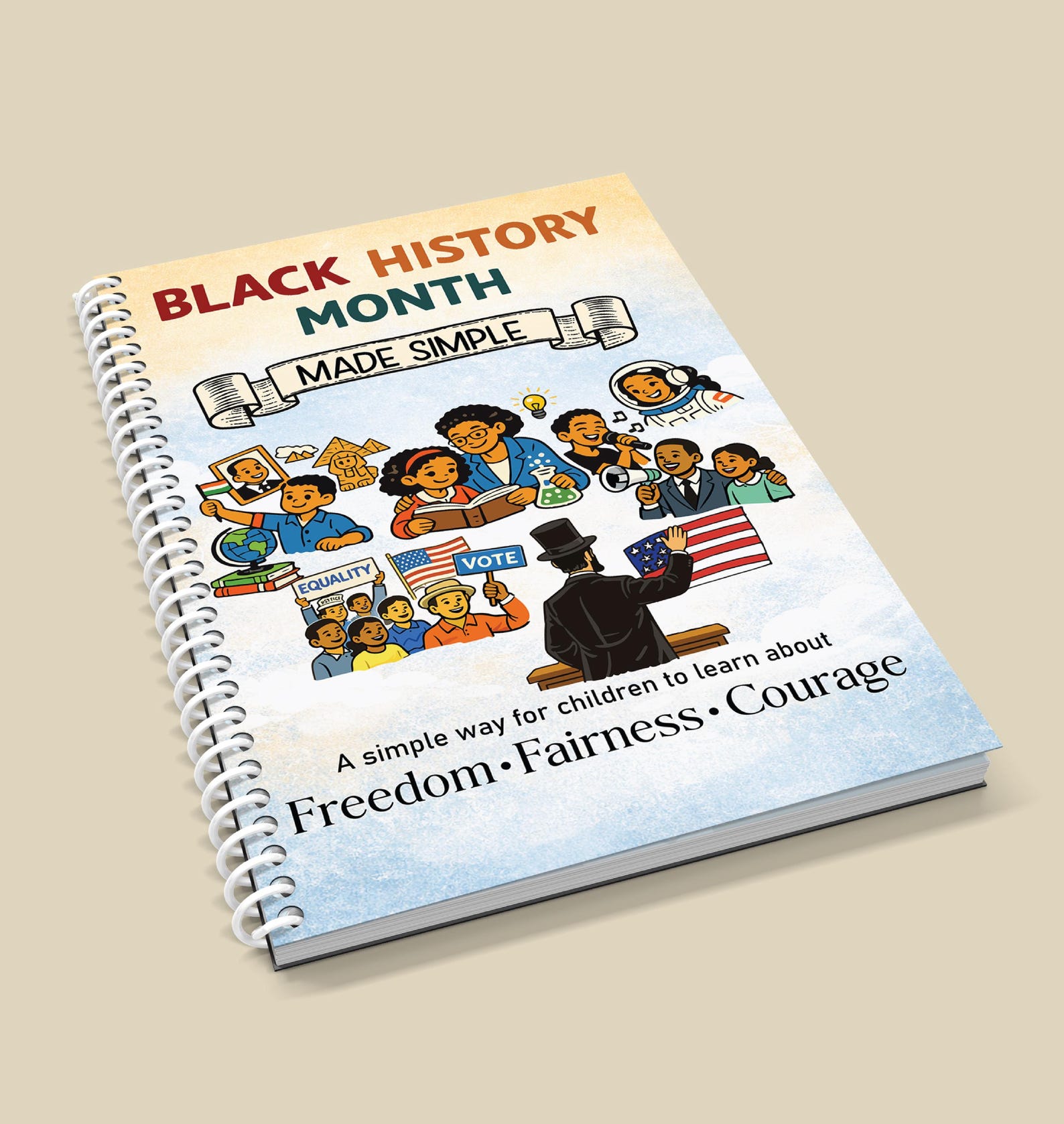 Black History Month Lessons for Kids, Printable Study Guide for ...