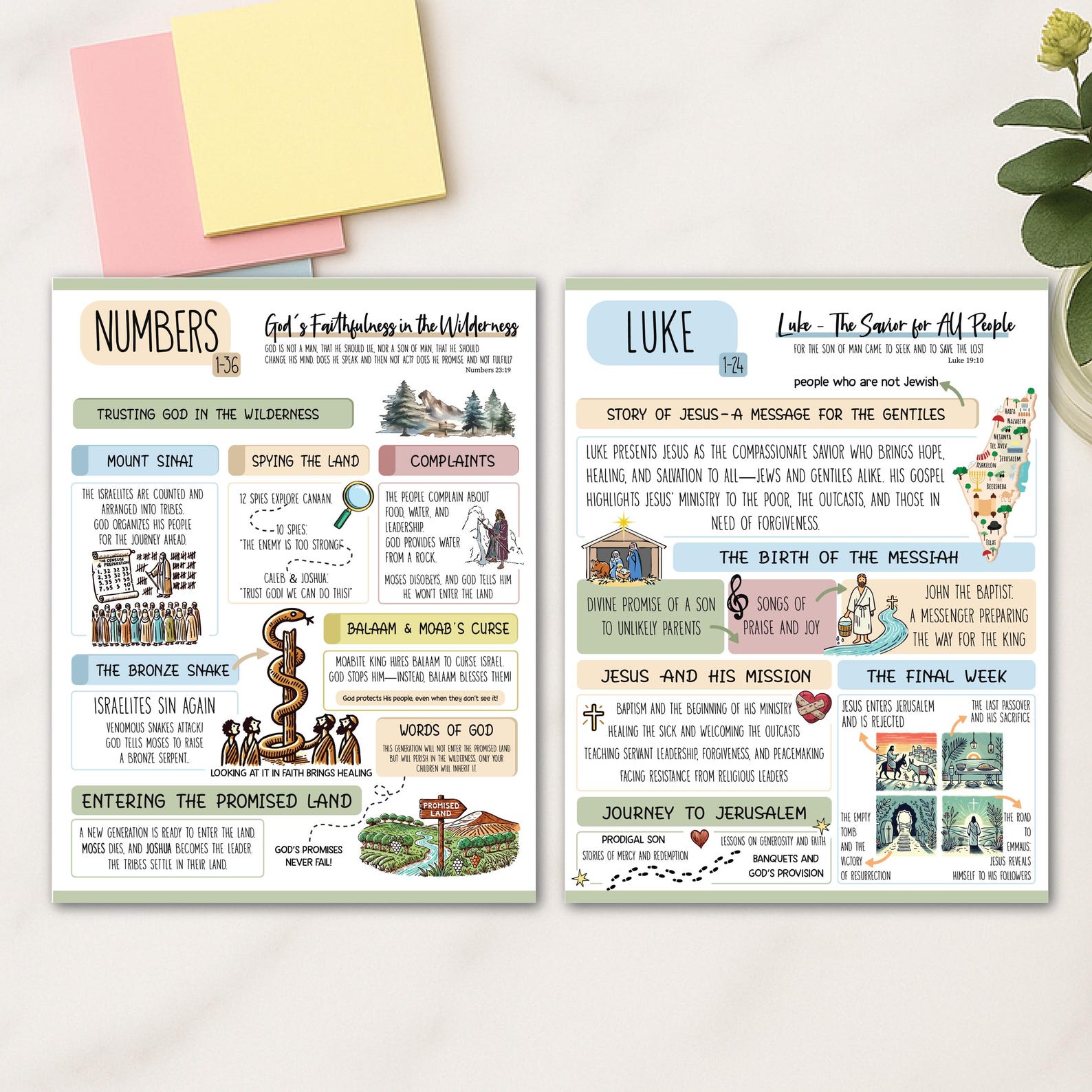 Bible Study Inserts Printable PDF - Etsy