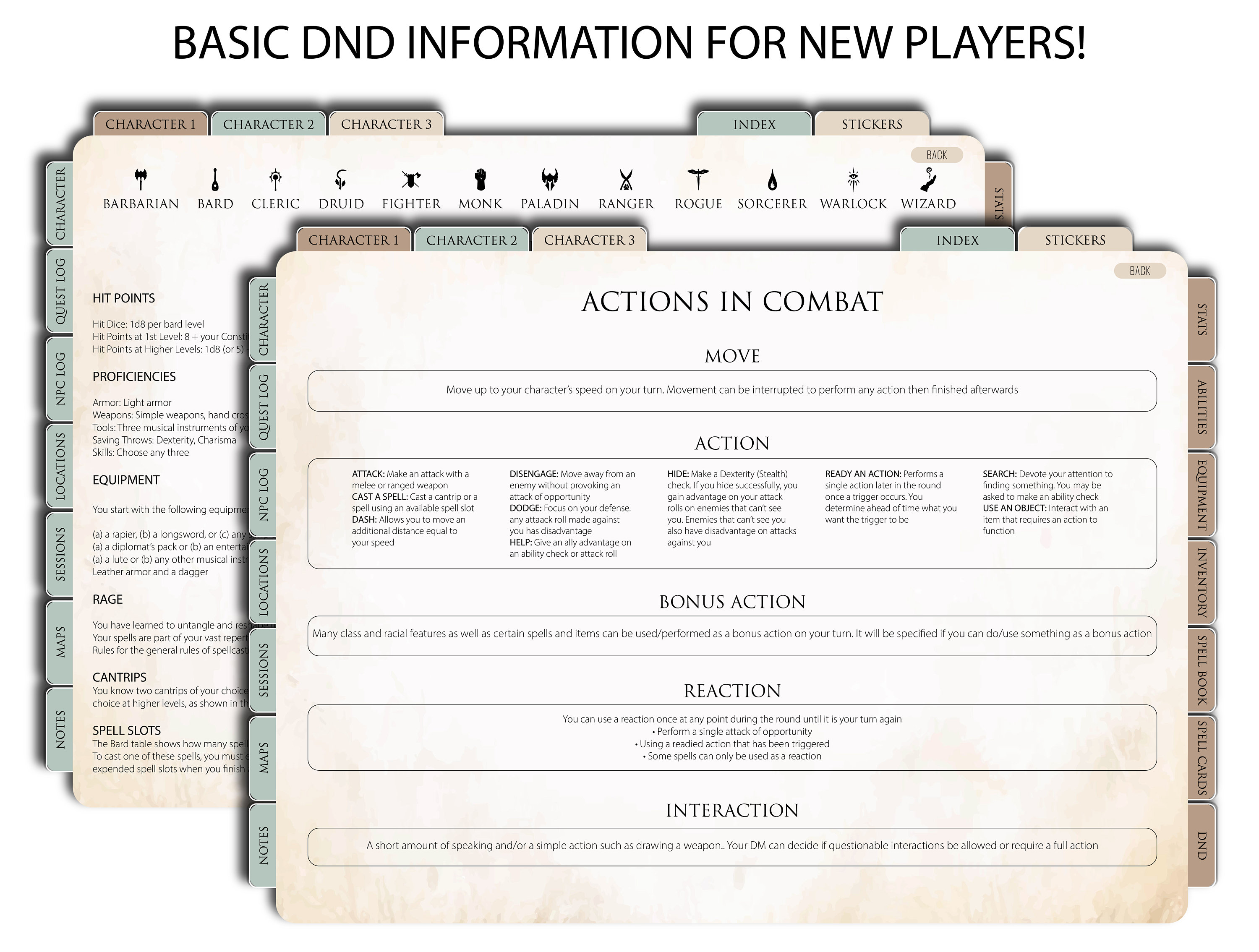 DND Journal | DND Digital Journal for Tablet | Goodnotes DND Journal ...