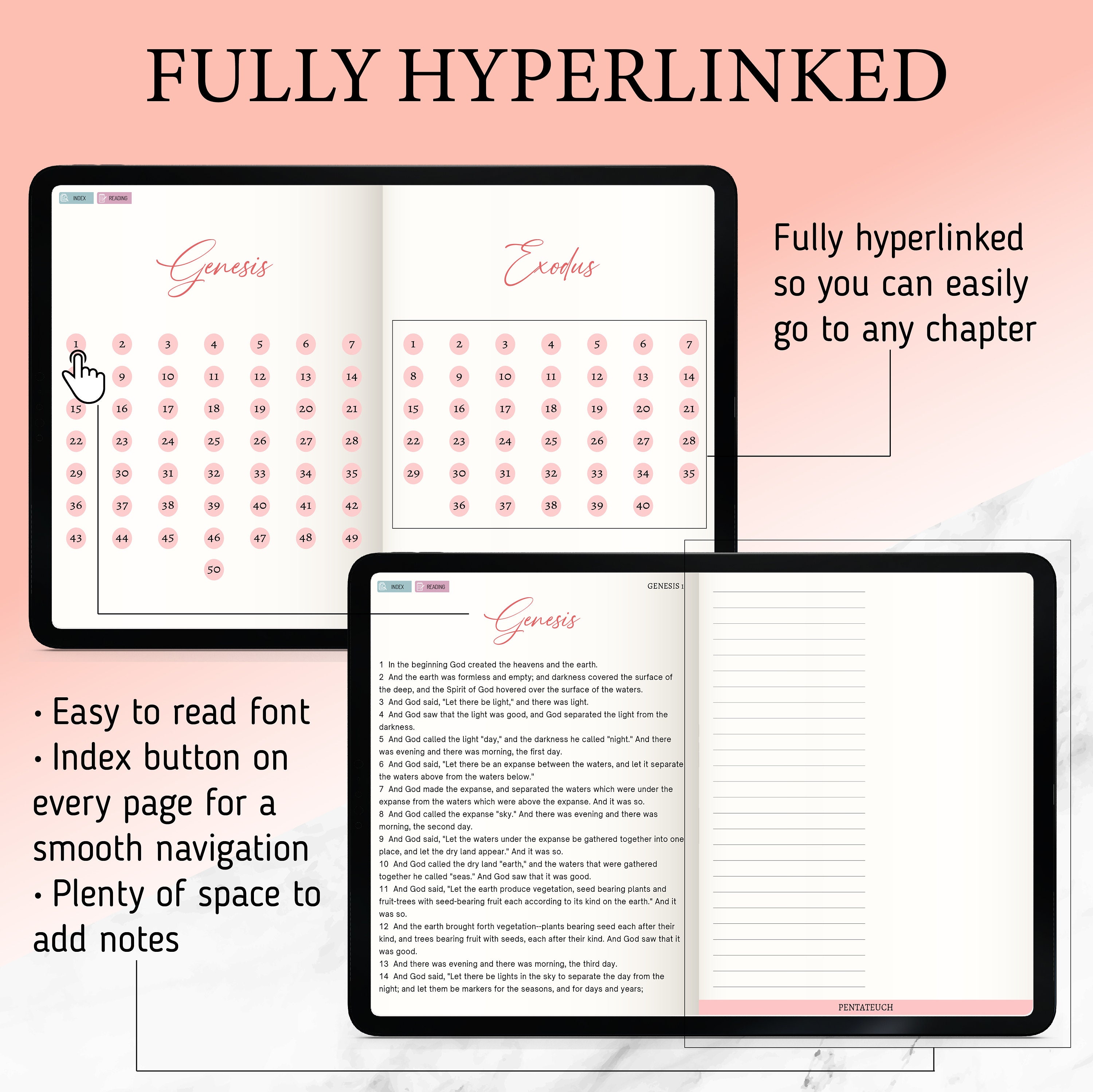 Digital Bible Journaling for Goodnotes Bible Journal With Study ...