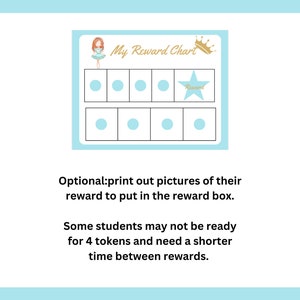 Ballerina 2 Reward Chart/token Board 4 Tokens - Etsy