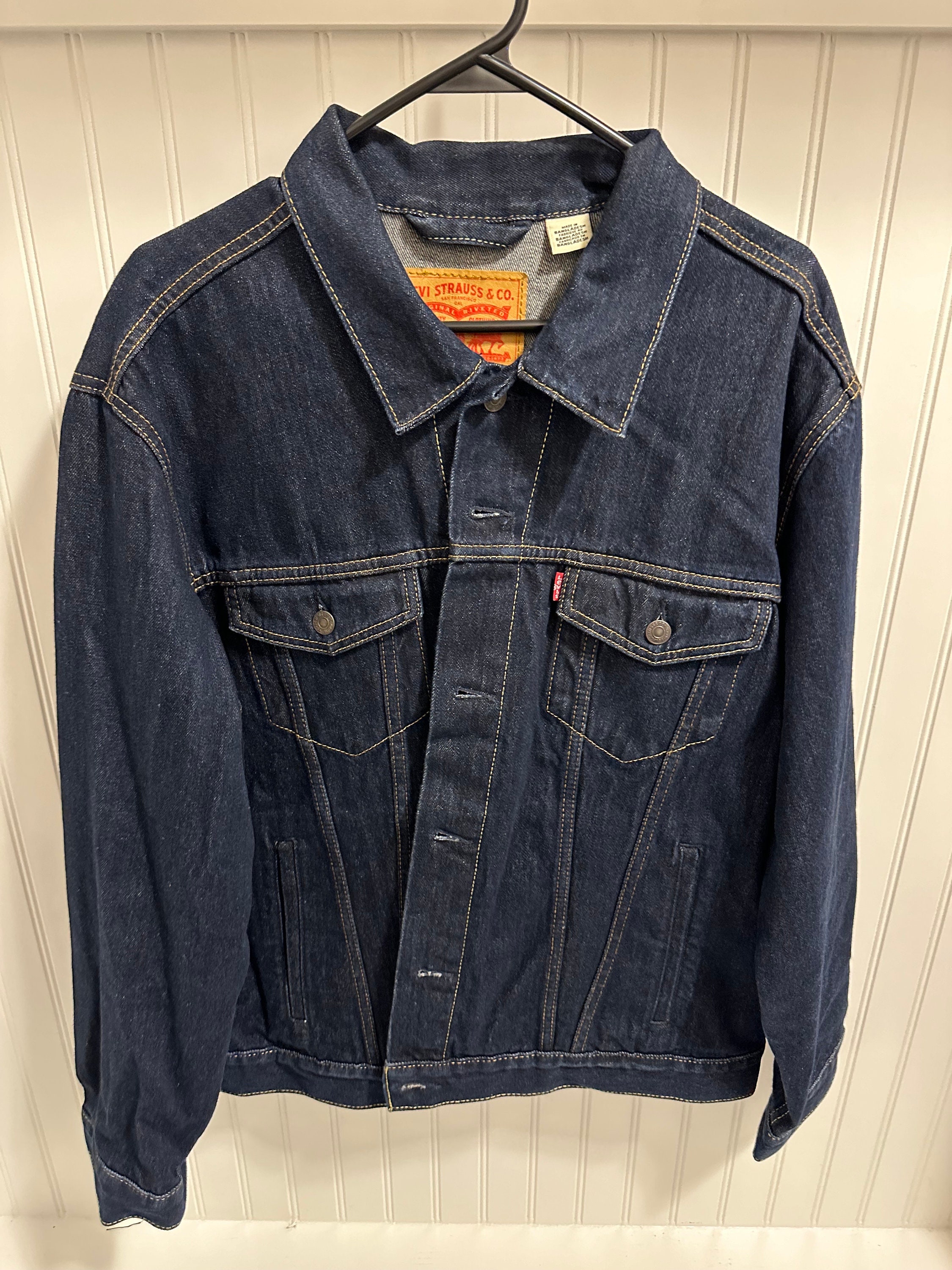 Custom Painted Denim Jacket (jesus) - Etsy