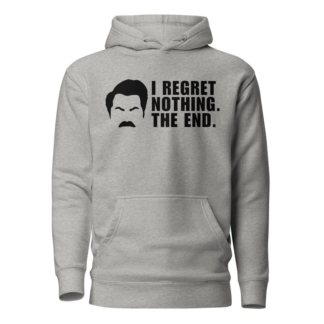 HOODIE Parks and Rec Merch Ron Swanson Quote Unisex Hoodie Christmas ...
