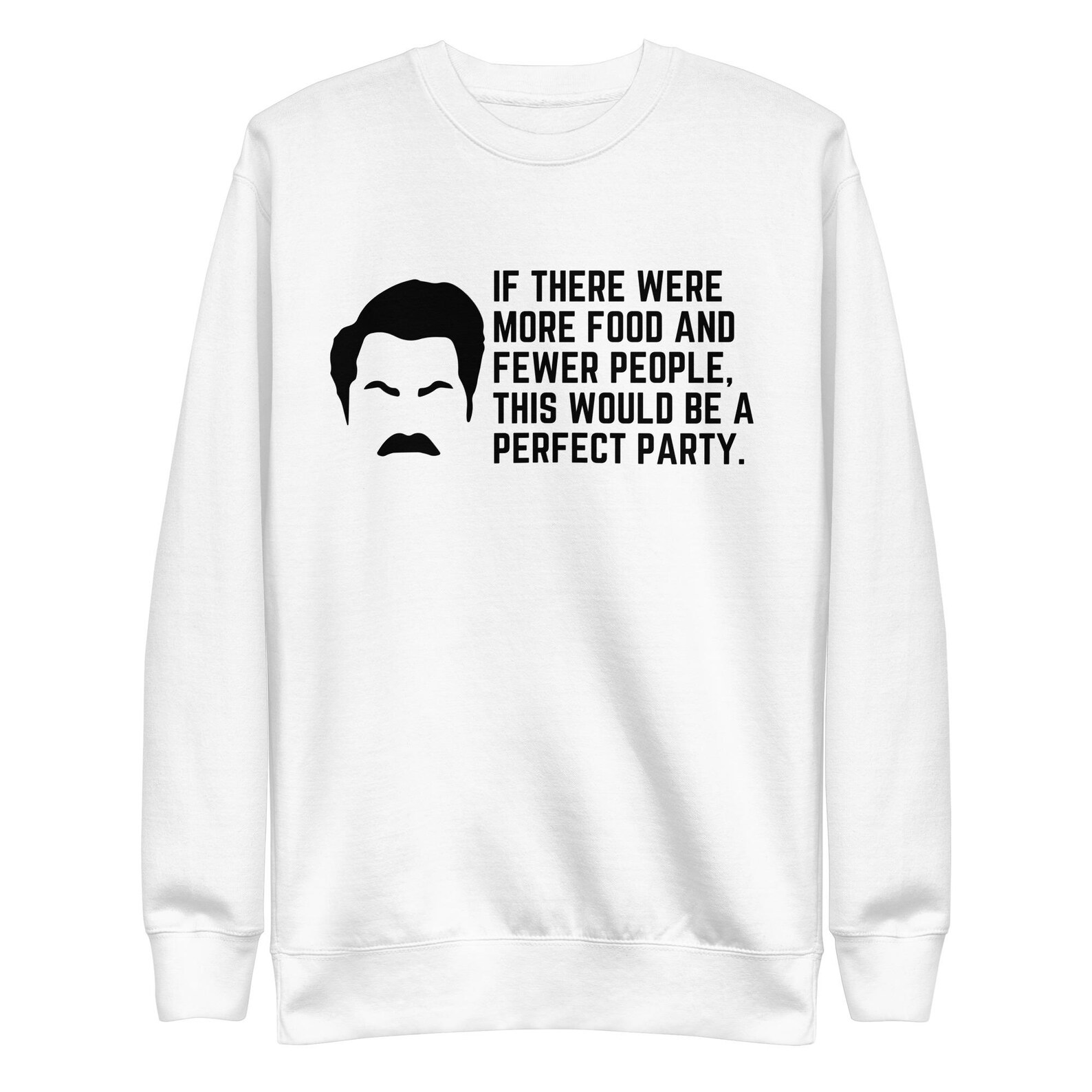 Parks and Rec Merch | Ron Swanson Quote Unisex Premium Sweatshirt ...