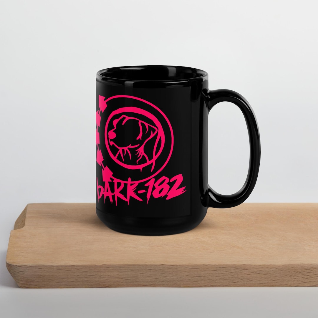 Blink 182 | Bark 182 15oz Black Mug | 2000s Punk Alternative Rock Emo ...