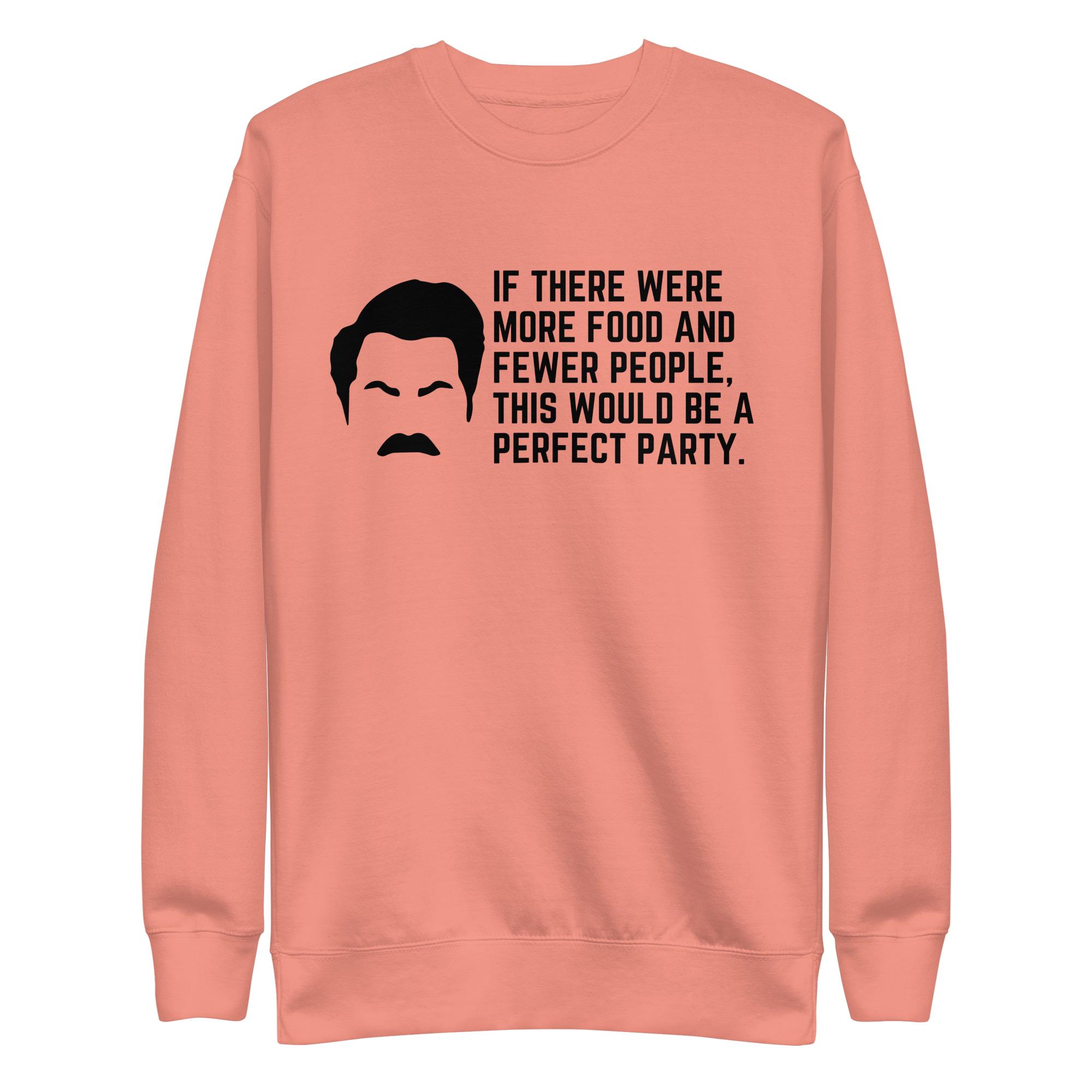 Parks and Rec Merch Ron Swanson Quote Unisex Premium Sweatshirt ...