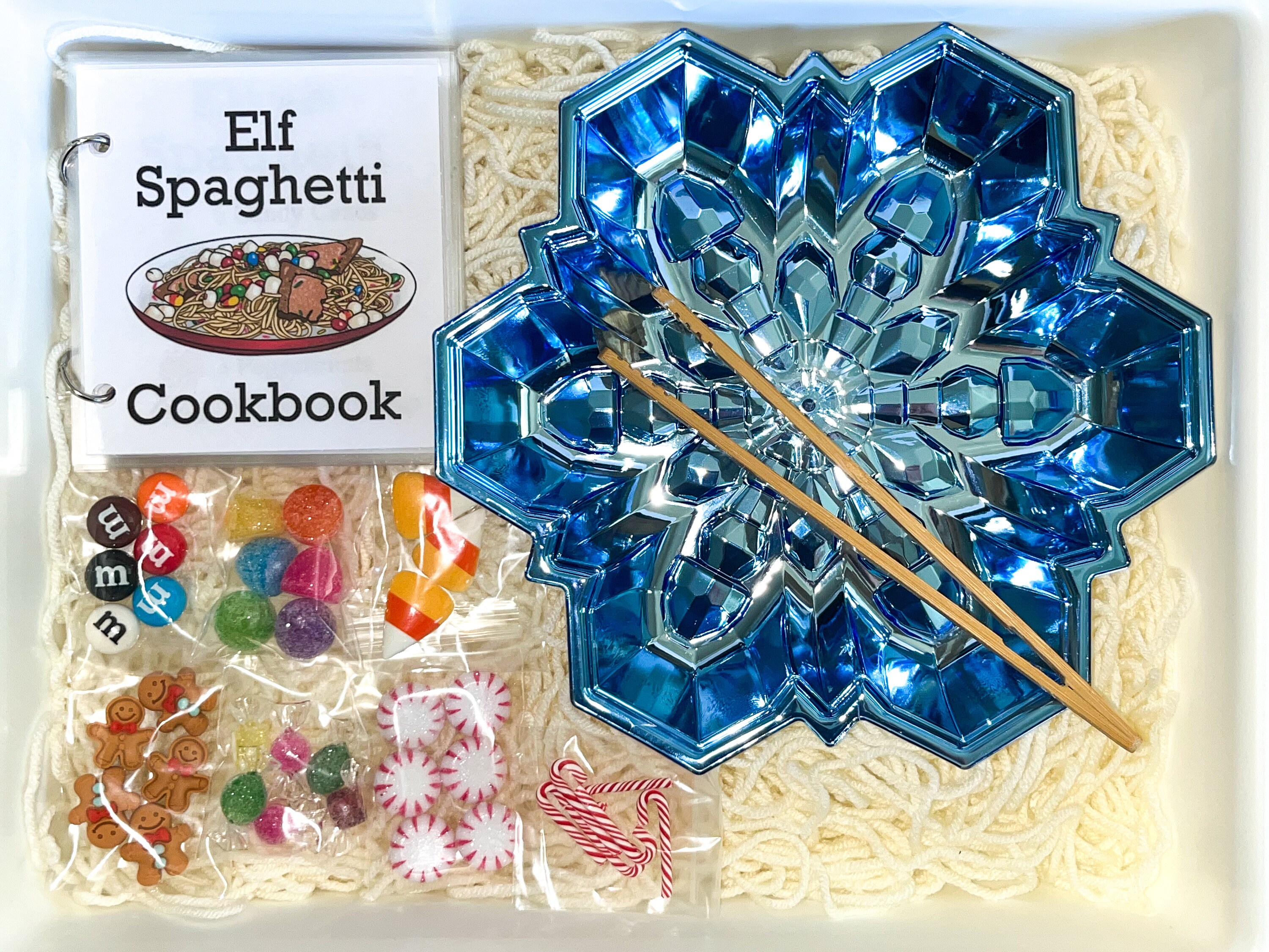 Elf Spaghetti Sensory Bin KIT - Etsy