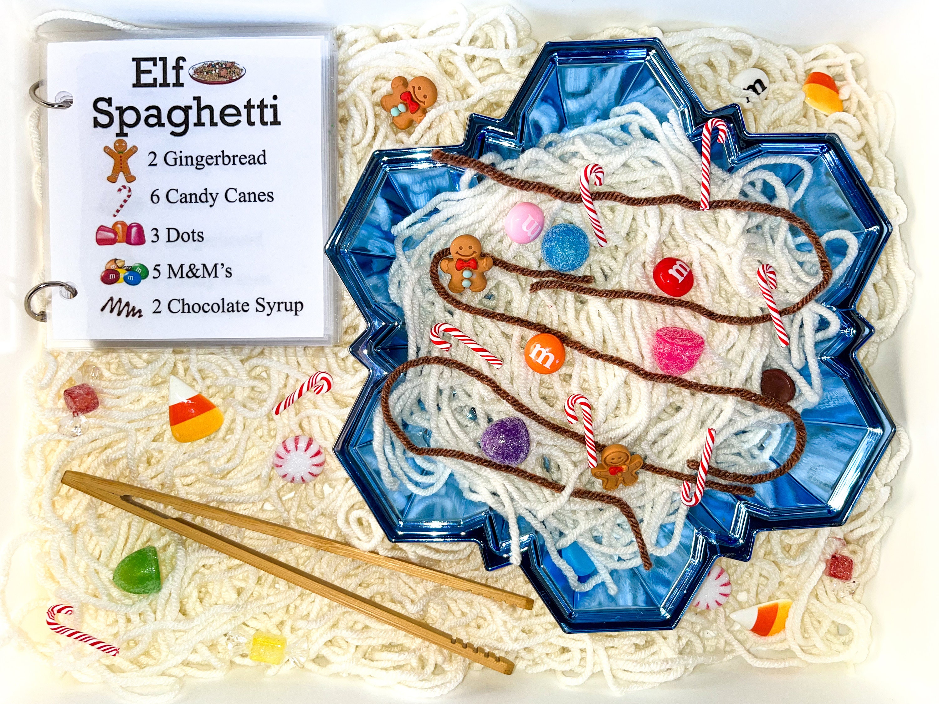 Elf Spaghetti Sensory Bin KIT - Etsy
