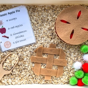 Apple Pie Sensory Bin KIT - Etsy