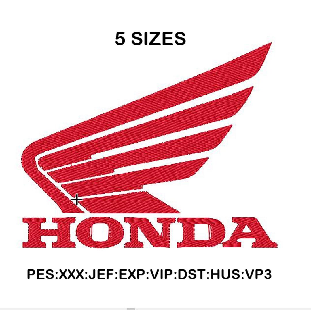 Honda Wings Logo Embroidery Design for Digital Download - Etsy UK
