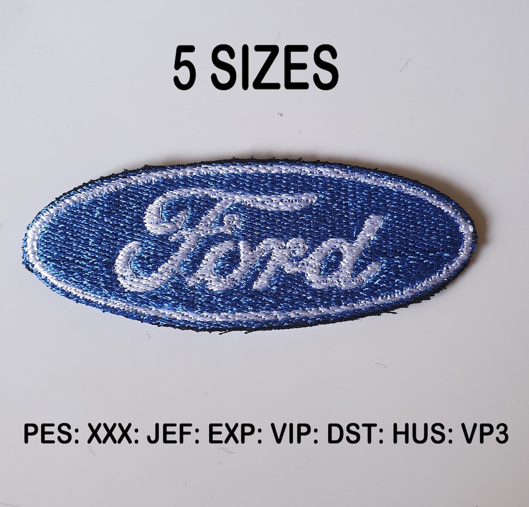 Ford Logo Machine Embroidery Design for Digital Download - Etsy