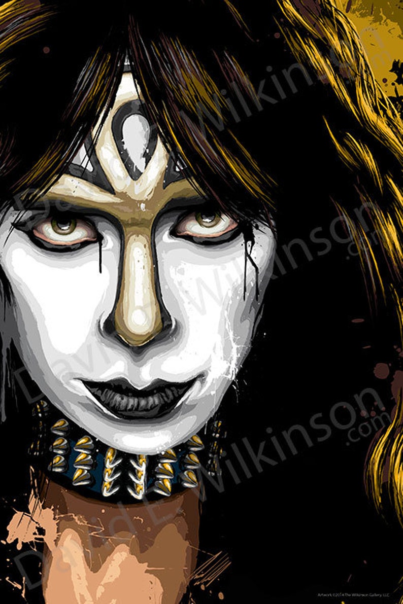 Vinnie Vincent "the Ankh Warrior" Large Format Giclee’ - Etsy Australia