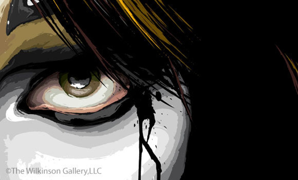 KISS Vinnie Vincent "the Ankh Warrior" Art Giclee' by David E ...