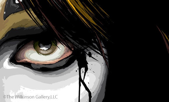 KISS Vinnie Vincent "the Ankh Warrior" Art Giclee' by David E ...