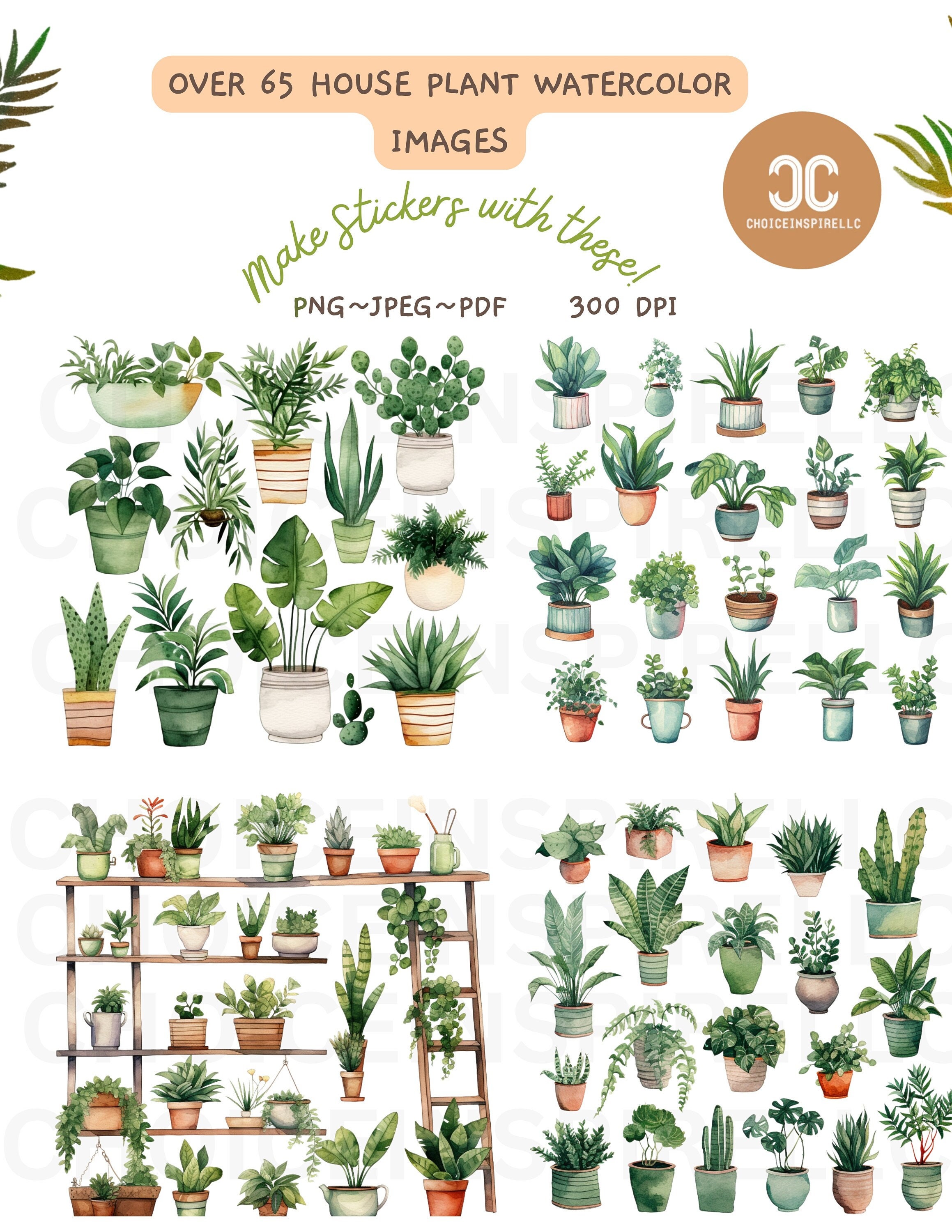 Decorated Flower Pot Clip Art