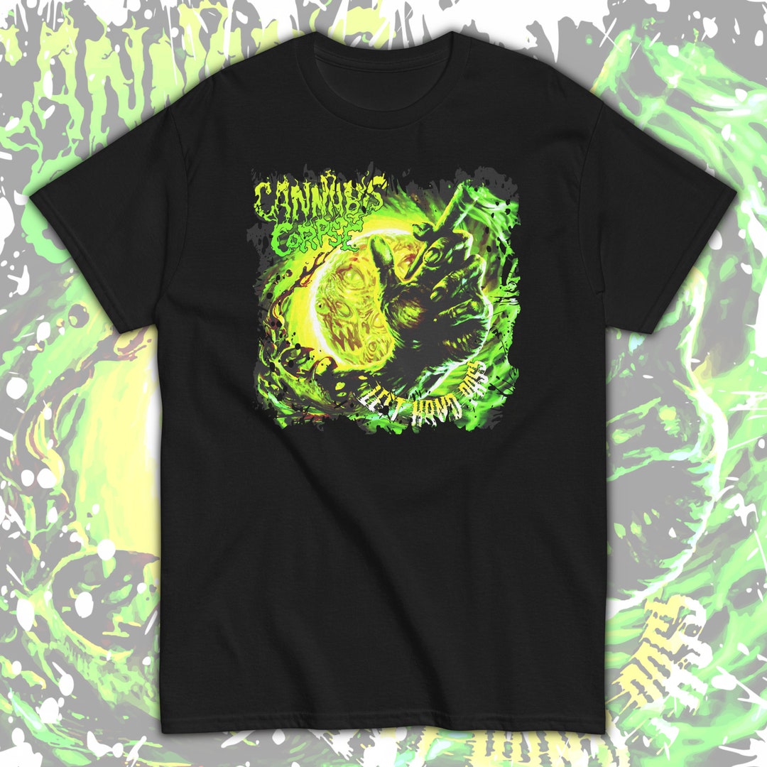 Cannabis Corpse Premium Cotton T-shirt - Etsy